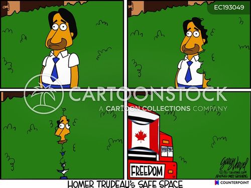 Freedom Truck Convoy Cartoons and Comics - funny pictures from CartoonStock
