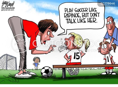 Megan Anna Rapinoe Cartoons and Comics - funny pictures from CartoonStock