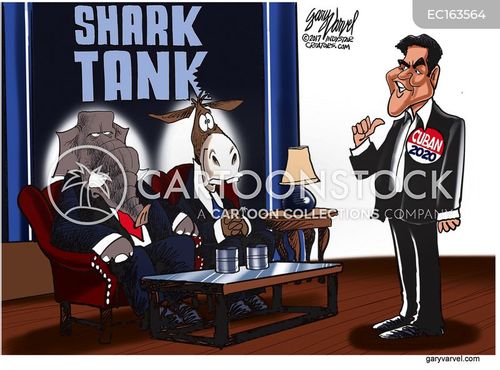 Shark Tank Cartoons and Comics - funny pictures from CartoonStock