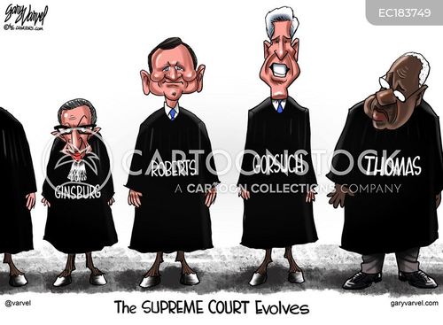 Male Justices Cartoons and Comics - funny pictures from CartoonStock
