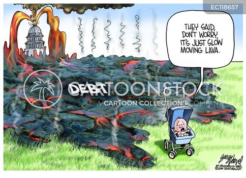 Lava Flow Cartoons and Comics - funny pictures from CartoonStock