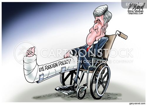 Us Foreign Policy Cartoons and Comics - funny pictures from CartoonStock