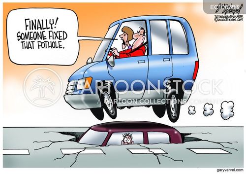 Automobile Damage Cartoons and Comics - funny pictures from CartoonStock