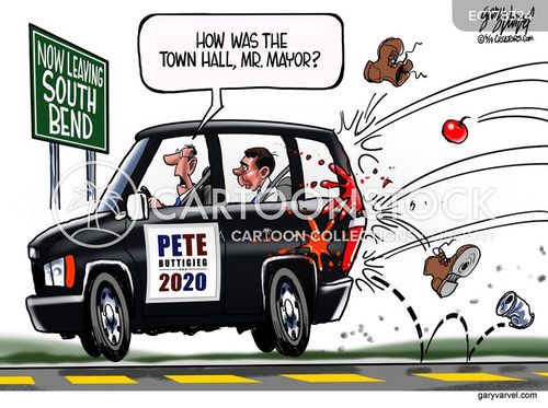 Pete Buttigieg Cartoons and Comics - funny pictures from CartoonStock