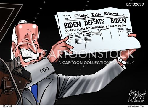 Super Tuesday 2020 Cartoons and Comics - funny pictures from CartoonStock