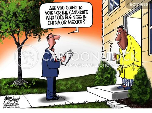 Midterm Poll Cartoons and Comics - funny pictures from CartoonStock