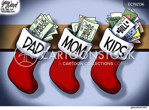 Financial Stimulus Check Cartoons and Comics - funny pictures from ...