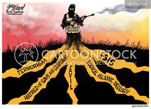 Terrorist Ideologies Cartoons and Comics - funny pictures from CartoonStock