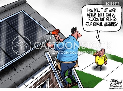 Solar Solutions Cartoons and Comics - funny pictures from CartoonStock
