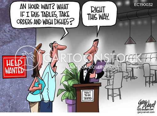Table Ordering Cartoons and Comics - funny pictures from CartoonStock