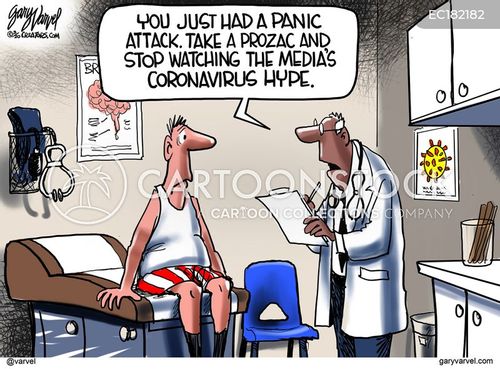 Panic Attack Cartoons and Comics - funny pictures from CartoonStock