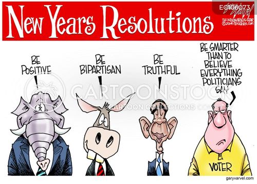 Political Resolve Cartoons and Comics - funny pictures from CartoonStock