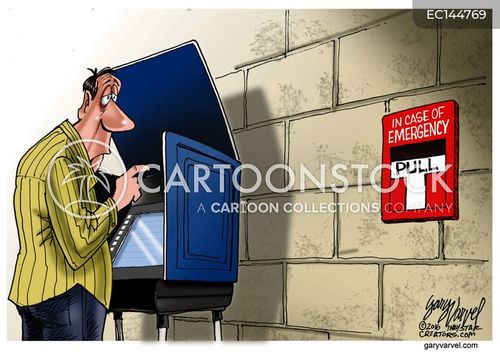 Emergency Selection Cartoons and Comics - funny pictures from CartoonStock