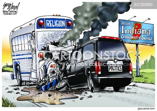 Political Collision Cartoons and Comics - funny pictures from CartoonStock