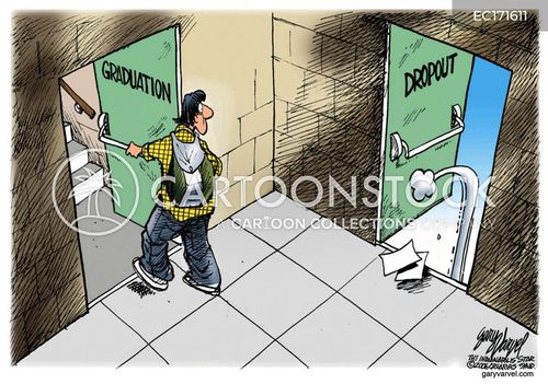 Student Dropouts Cartoons and Comics - funny pictures from CartoonStock