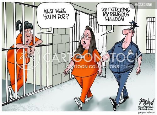 Religious Captivity Cartoons and Comics - funny pictures from CartoonStock