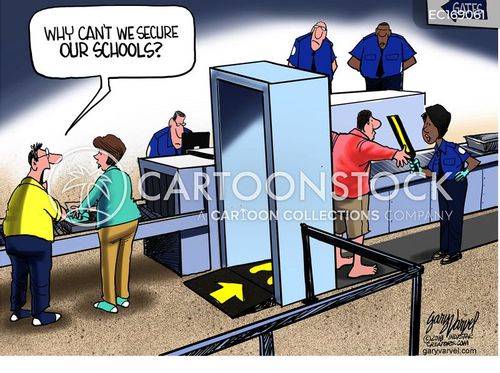 Seguridad Escolar Cartoons and Comics - funny pictures from CartoonStock