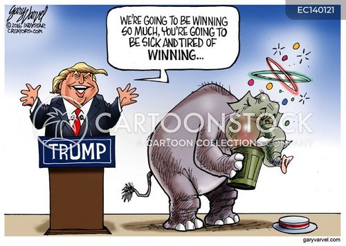 Tired Of Winning Cartoons and Comics - funny pictures from CartoonStock
