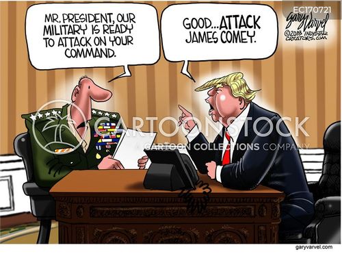Attack Command Cartoons and Comics - funny pictures from CartoonStock