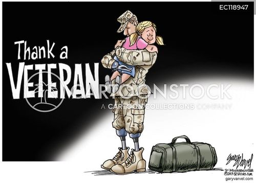 Veteran Appreciation Cartoons and Comics - funny pictures from CartoonStock