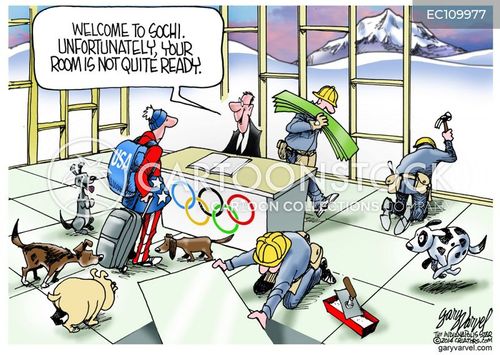 Olympic Host Cartoons and Comics - funny pictures from CartoonStock