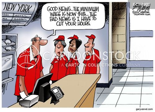 Fast-food Worker Cartoons and Comics - funny pictures from CartoonStock