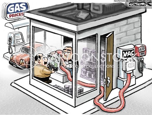 Gas Gouging Cartoons and Comics - funny pictures from CartoonStock