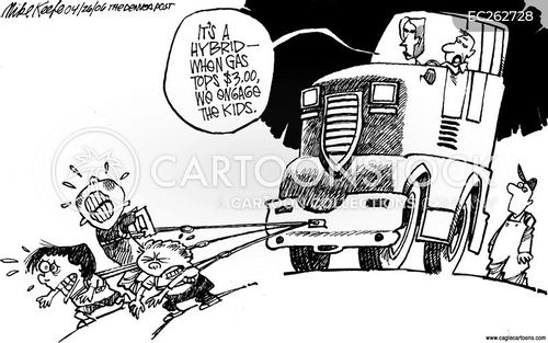 Pumping Gas Cartoons and Comics - funny pictures from CartoonStock