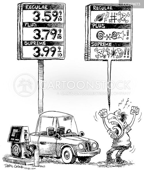 Gasoline Cars Cartoons and Comics - funny pictures from CartoonStock