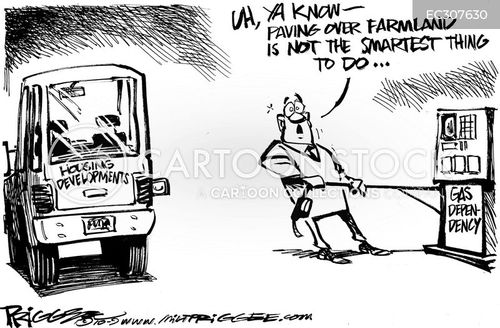 Suburban Sprawl Cartoons and Comics - funny pictures from CartoonStock