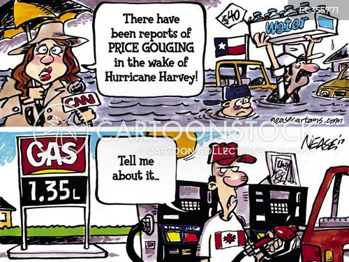 Gas Price Gouging Cartoons and Comics - funny pictures from CartoonStock