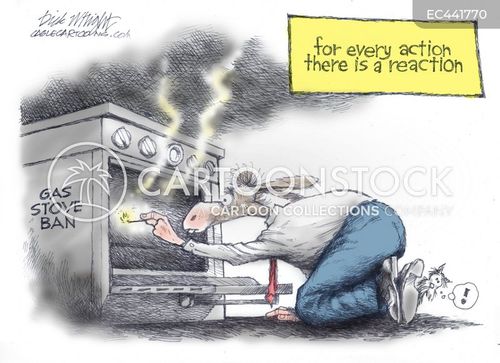 Gas Stove Ban Cartoons and Comics - funny pictures from CartoonStock