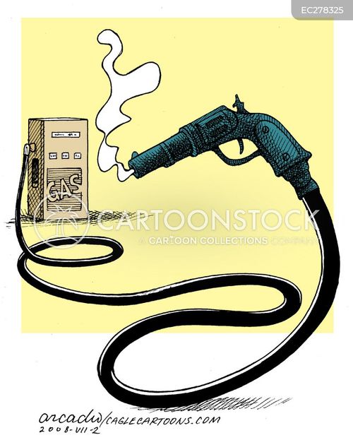 Millas Por Galon Cartoons and Comics - funny pictures from CartoonStock
