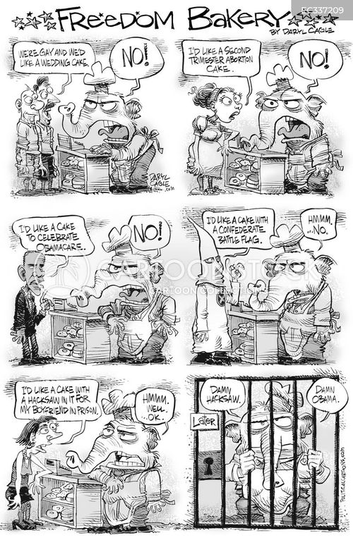 Bakery Heist Cartoons and Comics - funny pictures from CartoonStock