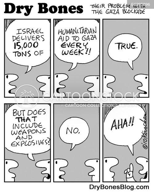 Gaza Strip Blockade Cartoons and Comics - funny pictures from CartoonStock