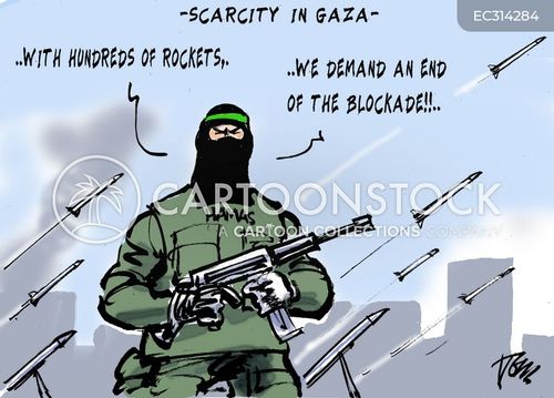 Gaza Fighting Cartoons and Comics - funny pictures from CartoonStock