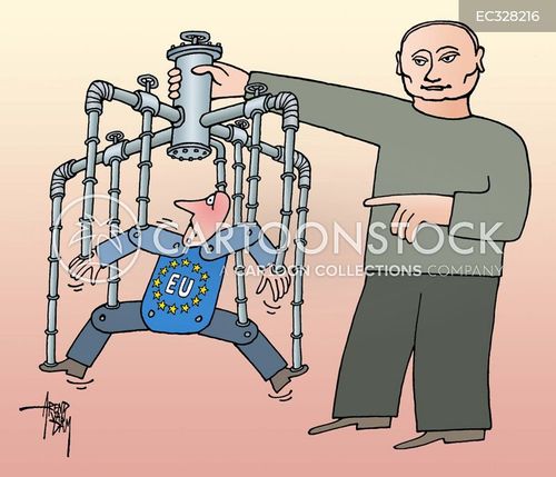Oao Gazprom Cartoons and Comics - funny pictures from CartoonStock