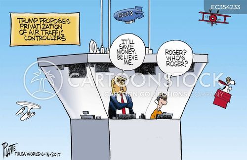 Air Traffic Control Privatization Cartoons and Comics - funny pictures ...