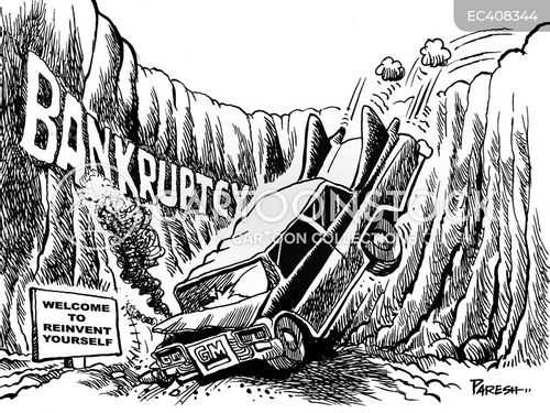 Gm Debt Cartoons and Comics - funny pictures from CartoonStock