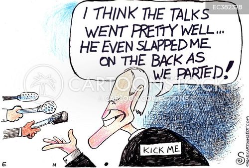 Summit In Geneva Cartoons and Comics - funny pictures from CartoonStock