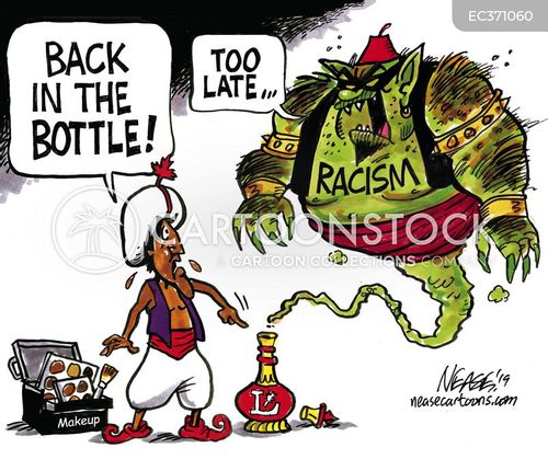 Modern Racism Cartoons and Comics - funny pictures from CartoonStock