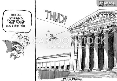 Gitmo Ruling Cartoons and Comics - funny pictures from CartoonStock