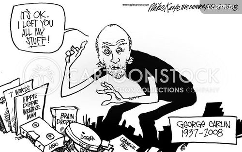 George Carlin Cartoons and Comics - funny pictures from CartoonStock