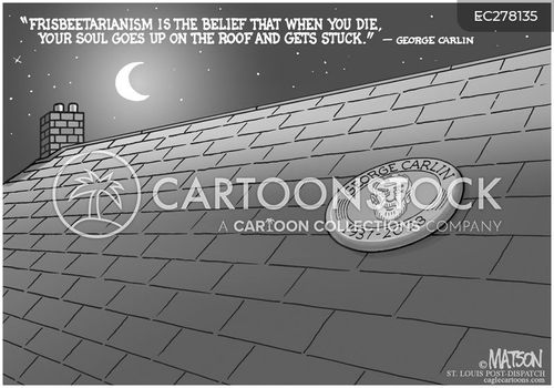 Rooftop Scene Cartoons and Comics - funny pictures from CartoonStock