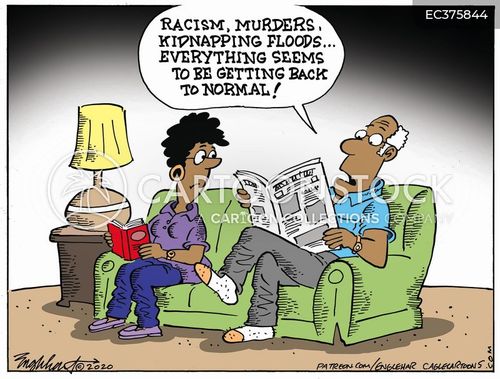 Back To Normal Life Cartoons and Comics - funny pictures from CartoonStock