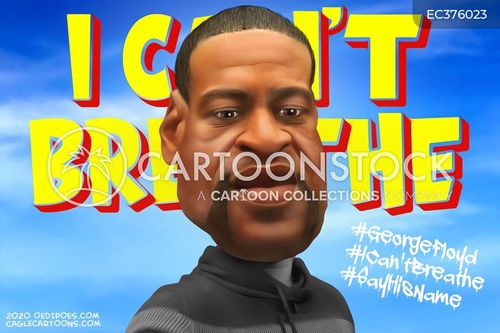 George Floyd Cartoons and Comics - funny pictures from CartoonStock