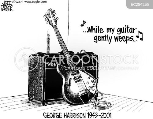 George Harrison Cartoons and Comics - funny pictures from CartoonStock