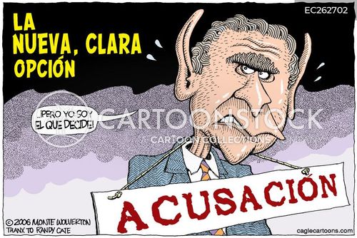 Acusaciones Cartoons and Comics - funny pictures from CartoonStock