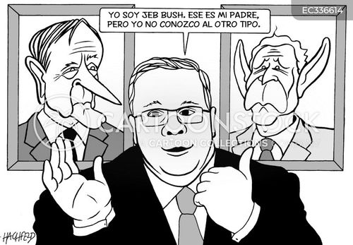 Jeb Bush Cartoons and Comics - funny pictures from CartoonStock