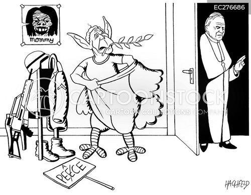 Papal Audience Cartoons and Comics - funny pictures from CartoonStock